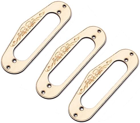 Amazon.com: Alnicov Guitar Humbucker To Single Pickup Adapter Mounting ...