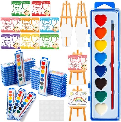 Amazon.com: CPicdn 24Pack Valentine’s Day Gift Cards with Watercolor ...