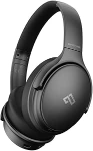 INFURTURE H1 Active Noise Cancelling Headphones with Microphone, Wireless Over Ear Bluetooth ...