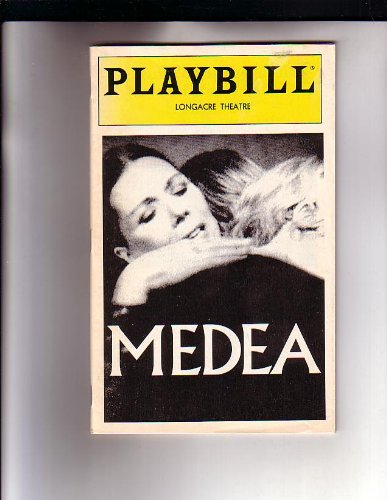 Medea- NYC Broadway Playbill 1994- Longacre Theatre- Diana Rigg ...