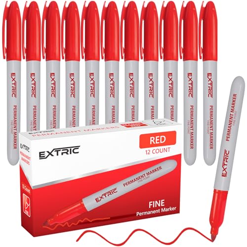 10 Best Red Permanent Markers | 2025