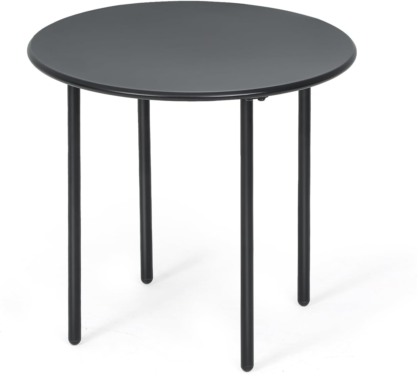 Amazon.com : Athena Collection Small Round Outdoor Side Table ...