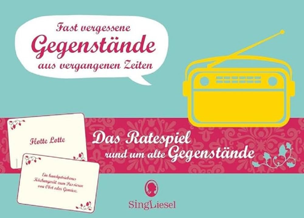 Fast vergessene Gegenstände. Das lustige Quiz-Spiel rund um Gegenstände von früher. Rate-Spiel ...