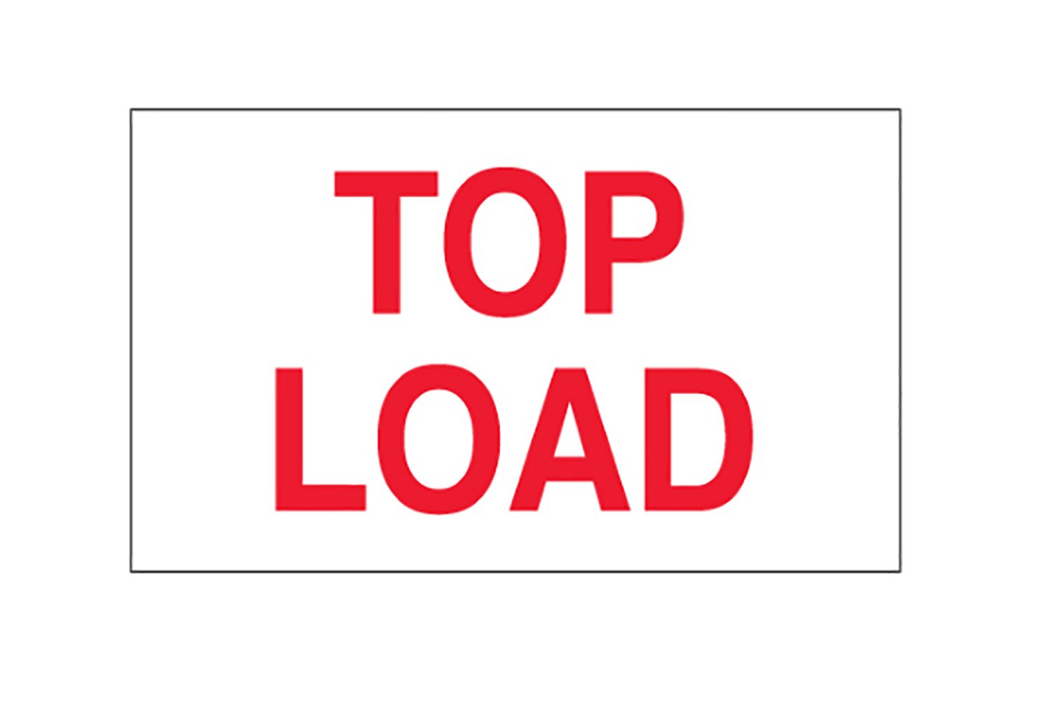 Amazon.com: RetailSource DL1210x1 3 x 5" - "Top Load" Labels, 3.25 ...
