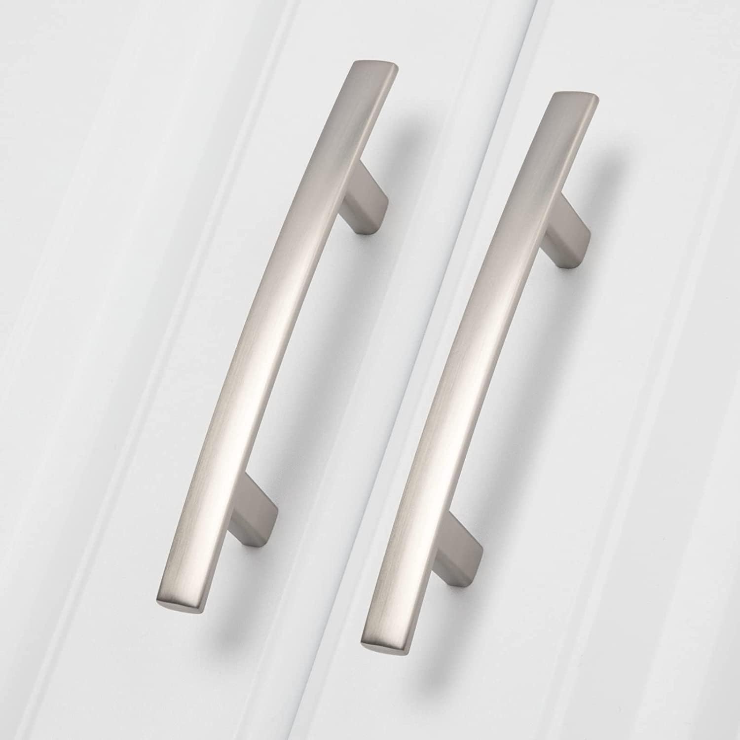 Ravinte 30 Pack 5 inch Brushed Nickel Cabinet Pulls & 10 Pack 1-1/4 ...