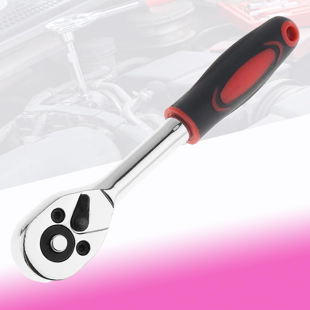 MLD 1/2 inch Drive Quick Release Soft Grip Ratchet Wrench Handle ...