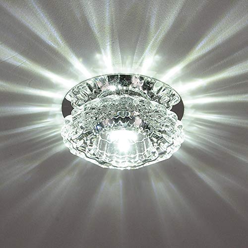 SXNING Aisle LED Ceiling Lamps Living Room Ceiling Lights Crystal ...