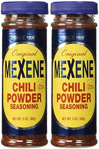Amazon.com : Mexene Original Chili Powder Seasoning 3oz Bottle (Pack of ...