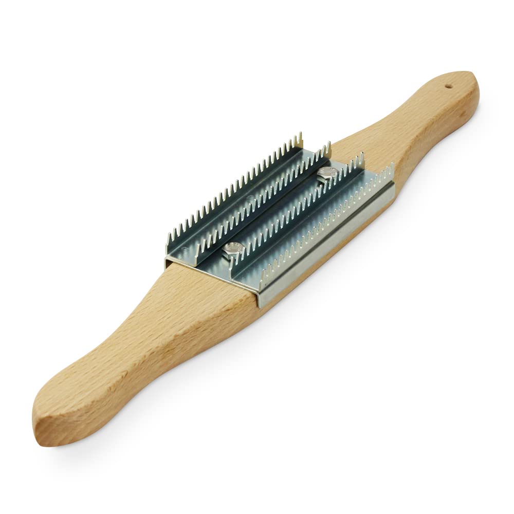 Amazon.com: BHA 15" Buffing Wheel Rake for Removing Residual Buff Compound, Double Handle ...