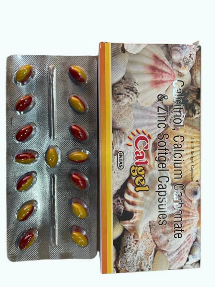 Calgel Capsule Calcium Supplement : Amazon.in: Health & Personal Care