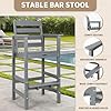 Amazon.com: FUNBERRY Outdoor Bar Set with Umbrella Holes, Tall ...