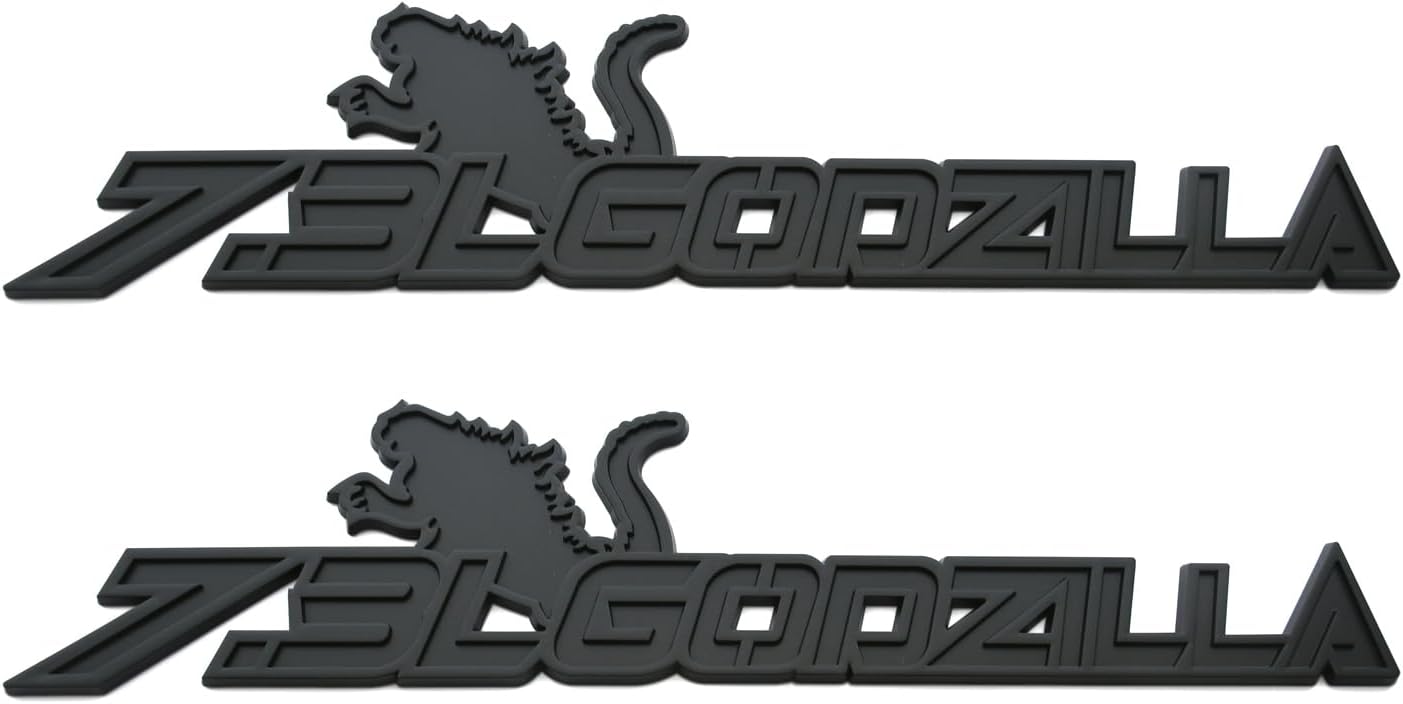 Amazon.com: 2pcs New Custom 7.3L Badge Name Plate Logo 3D Nameplate ...