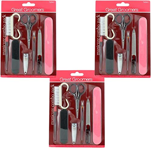Amazon.com : Nail Manicure Pack By Coty Set: Nail Brush + Cuticle ...