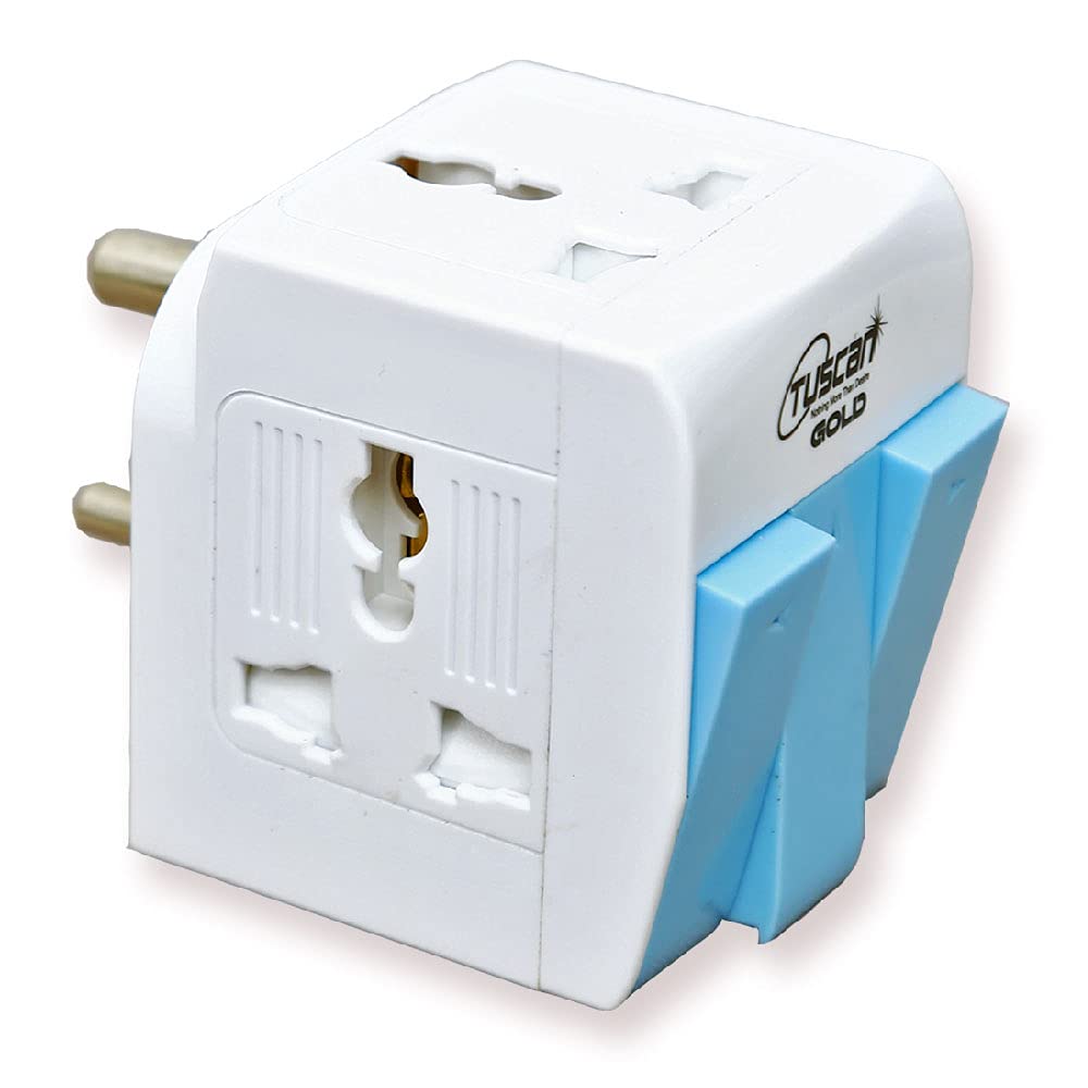Hi-PLASST 3 Pin Multi Plug Socket with Individual Switch // 3 Way Plug ...