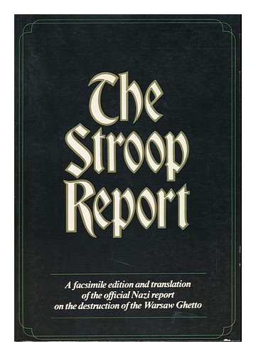Stroop Report : Stroop, Juergen, Milton, S.: Amazon.fr: Books