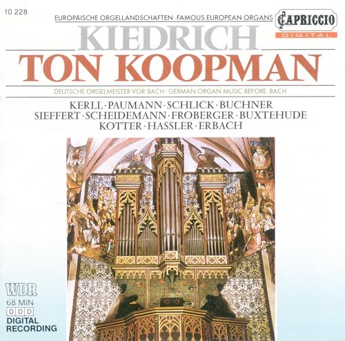 Amazon.com: Organ Recital: Koopman, Ton – Kerll, J.K. / Paumann, K ...