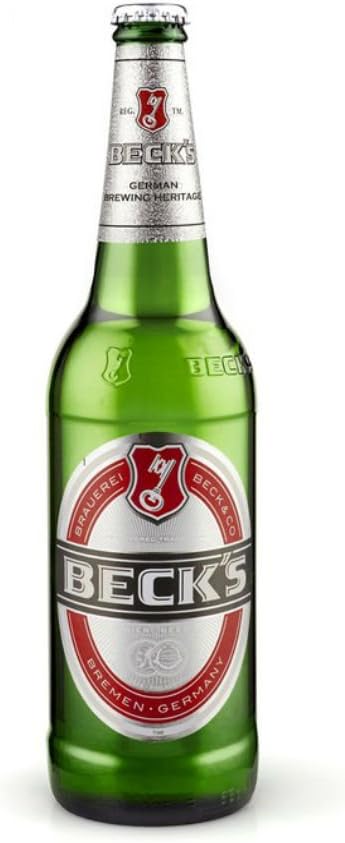 Beck's German Pilsner Beer Bottle, 660ml : Amazon.co.uk: Grocery