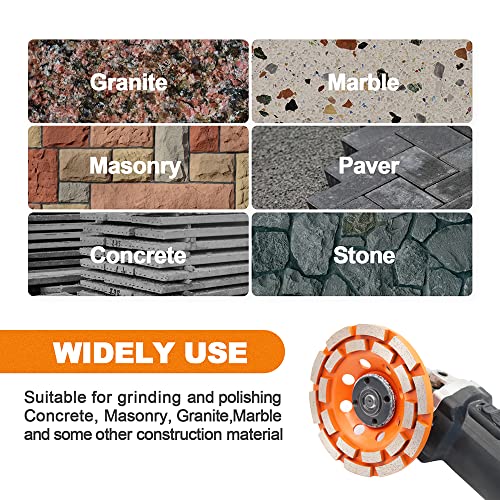 Snapklik.com : Concrete Diamond Grinding Cup Wheel,BRSCHNITT 4 Inch ...