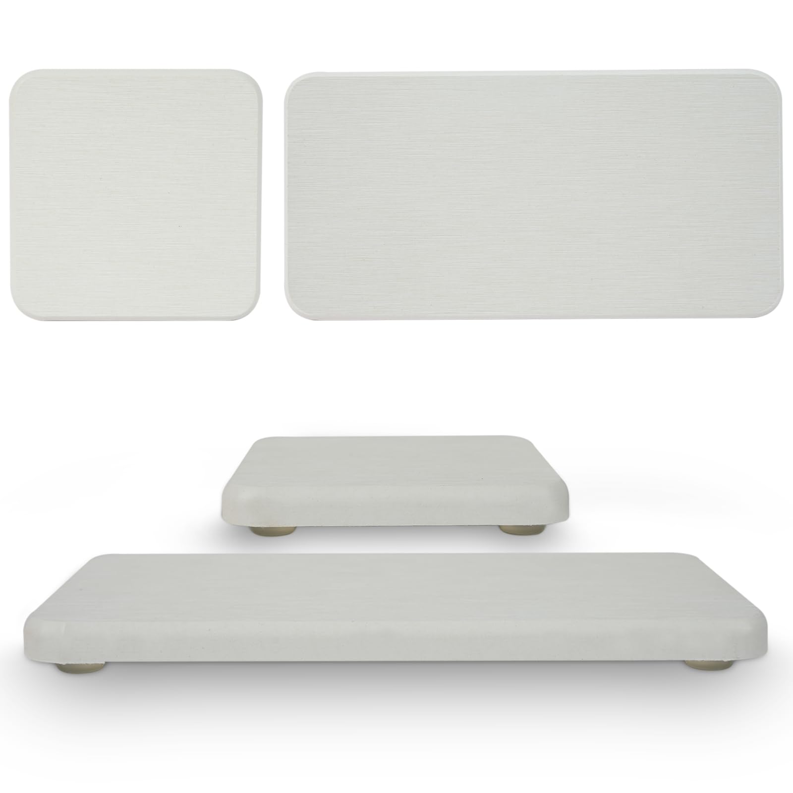 Amazon.com: Soap Dishes, 4-Set Water Absorbent Diatomite Earth Drying ...