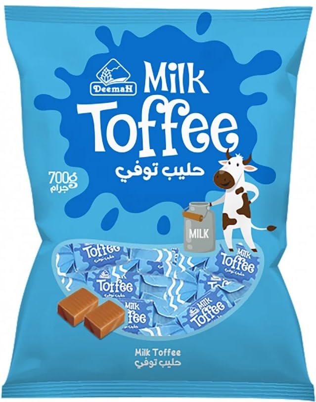 Buy Deemah Milk Toffee Chewy Candy That's Rich, Creamy, and Full Of ...