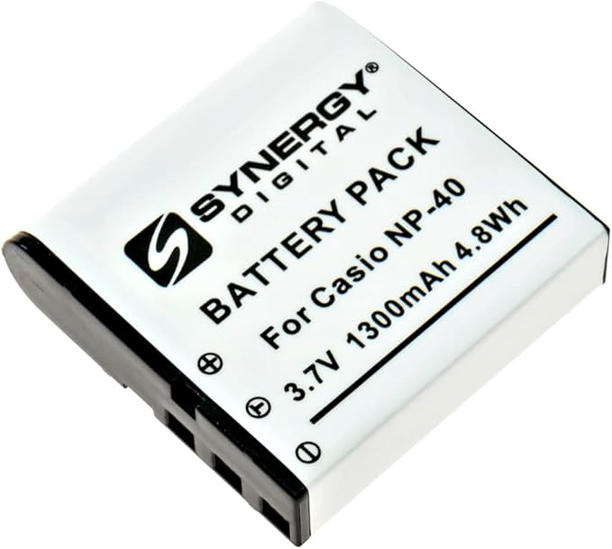 Amazon.com : Synergy Digital Digital Camera Battery, Compatible with ...