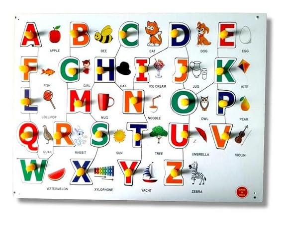 Capital ABC Picture Puzzle Pack of 1 : Amazon.in: Toys & Games