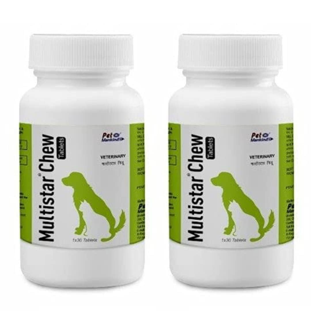 BULLYPET Multistar Chew Tablets Nutritious & Delicious Supplement with ...