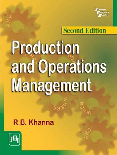 Buy Production and Operations Management Book Online at Low Prices in ...