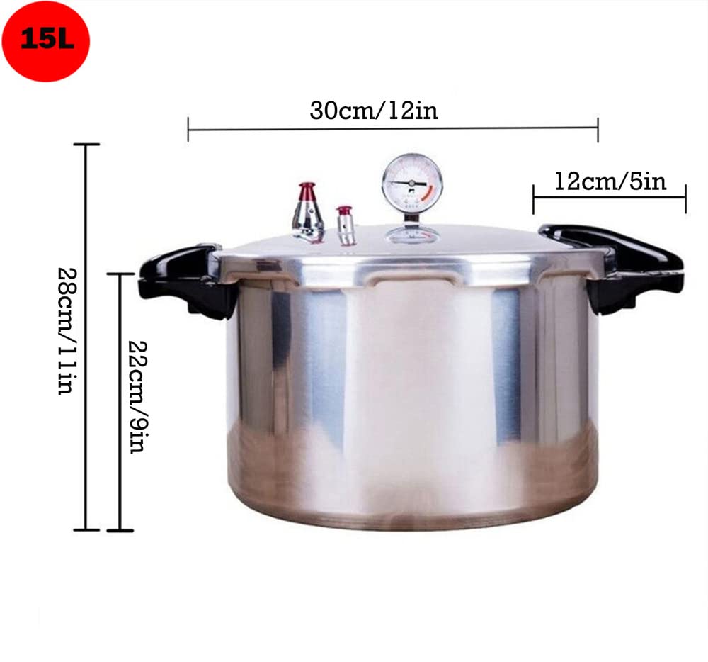 High Capacity Pressure Cookers With Cooking Rack 15quart Canning ...