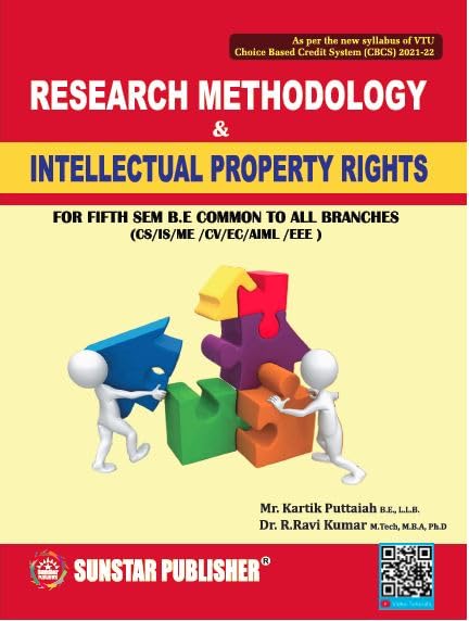 Buy Research Methodology & Intellectual Property Rights for 5th Sem B.E ...