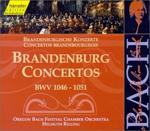 Brandenburg Concertos 126 : J.S. Bach, Helmuth Rilling, Oregon Bach ...