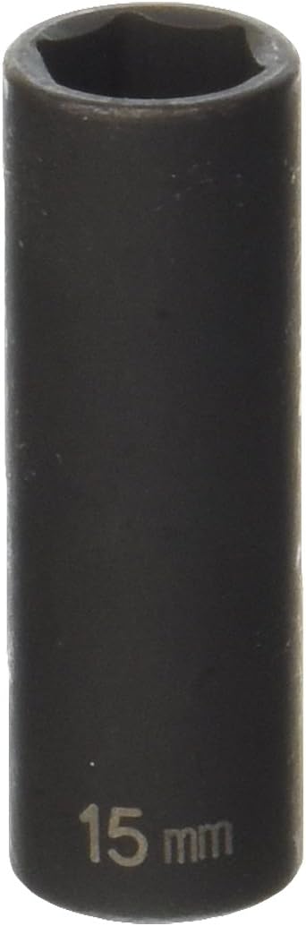 Amazon.com: Grey Pneumatic (1015MD) 3/8" Drive x 15mm Deep Socket ...