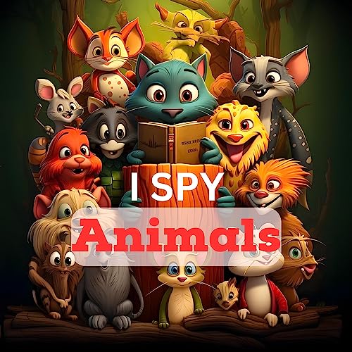 Amazon.com: I Spy Animals: A to Z - ABC Animal Fun for Curious Kids ...