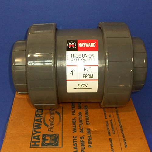 HAYWARD 150PSI 4IN. PVC BALL CHECK VALVE SKT EPDM *NEW*: Amazon.com ...