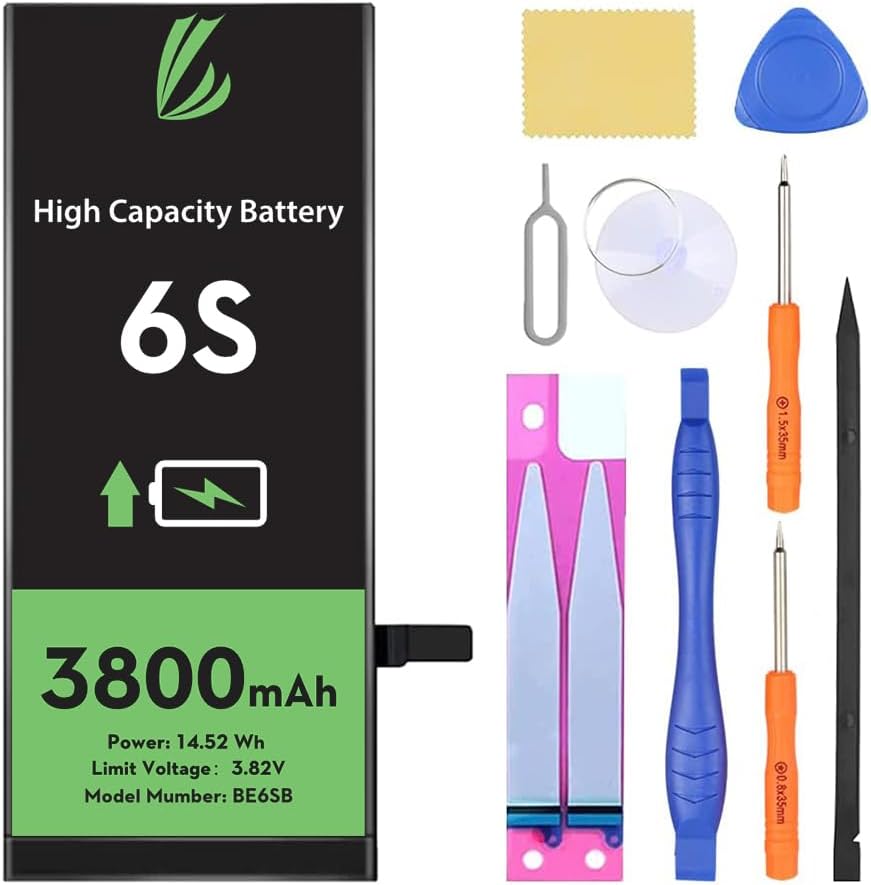Ll Trader Batterie Pour Iphone 6s 3800mah Batterie Lithium Ion Haute
