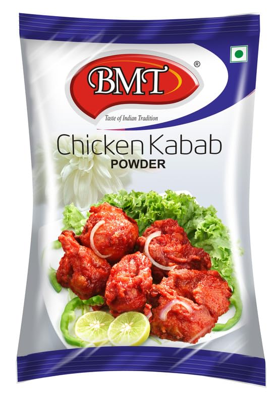 BMT Chicken Kabab Powder, 500g, Natural with No Added Flavours and ...