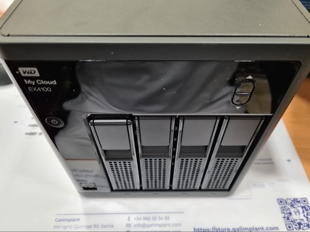 Western Digital My Cloud EX4100, NAS de Cuatro Compartimentos de 56 TB ...