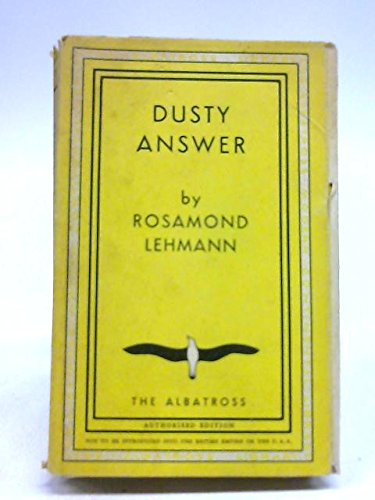 Dusty answer: Lehmann, Rosamond: Amazon.com: Books