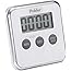 Amazon.com: Polder Digital Hourglass Kitchen Timer, Silver: Home & Kitchen