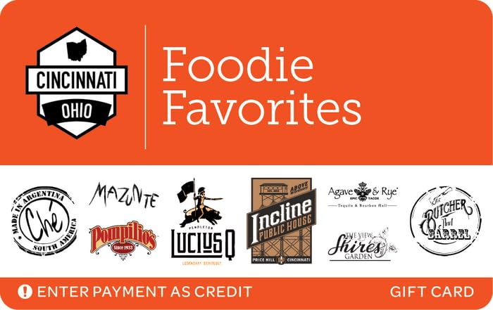 Amazon.com: Best of Cities Cincinnati Foodie Favorites Gift Card ...