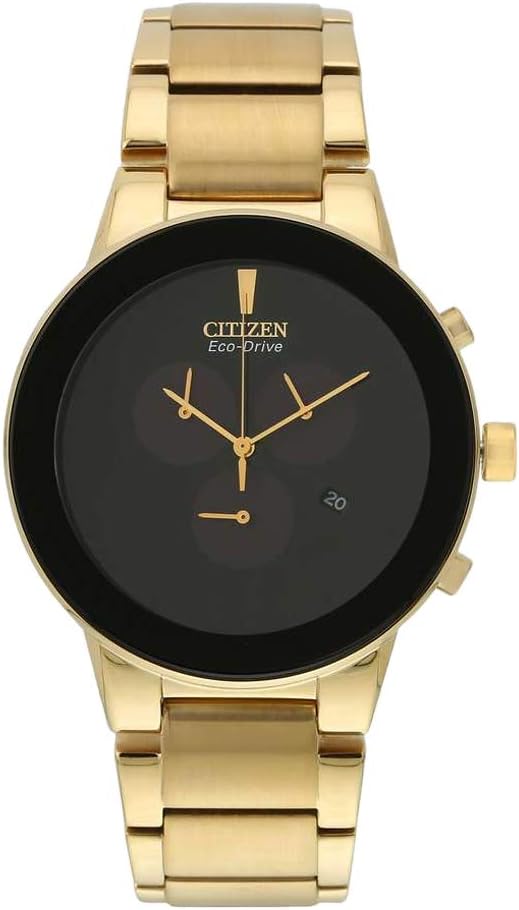 Citizen Analog Black Dial Men's Watch-BI5072-51E Stainless Steel, Gold ...