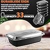 Amazon.com: Conyee Meal Prep Containers With Lids 50 Set, Food Storage ...