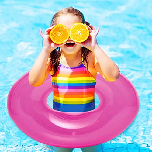 Transparent Swimming Ring Inflatable Kids Swimming Float,76cm ...