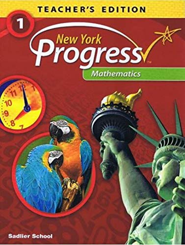 New York Progress Mathematics Teacher's Edition Grade 1: NYPMG1TE ...