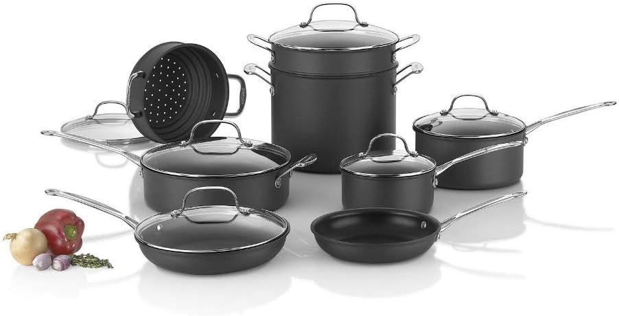 Amazon.com: Anolon Advanced Hard Anodized Nonstick Cookware / Pots and ...