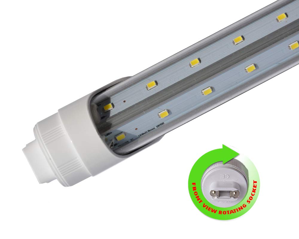 (Pack of 10 Lights) - R17D/HO/CW 4 Feet 24 Watt 2950 Lumens 6500K ...