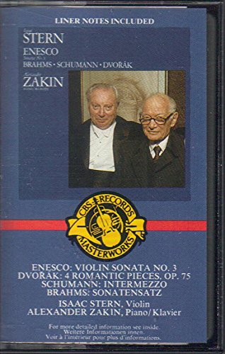 Stern,Isaac - Enesco/Brahms/Schumann/Dvstern,Isaac - Amazon.com Music