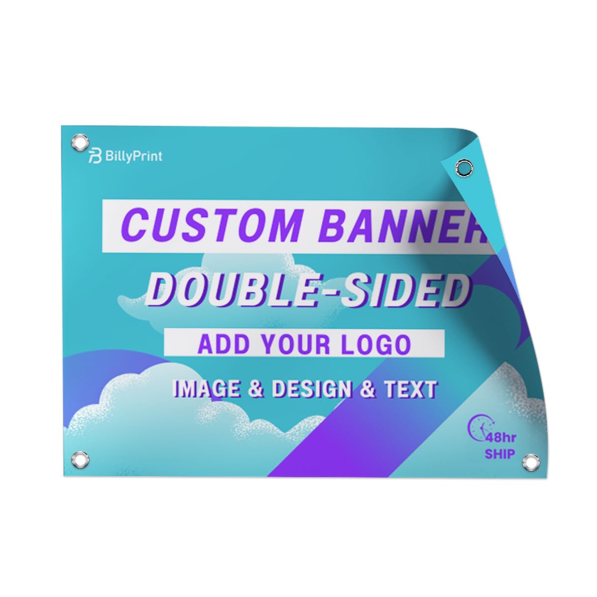 Amazon.com : BillyPrint Custom Vinyl Banner Double-Sided Photo Or Text ...