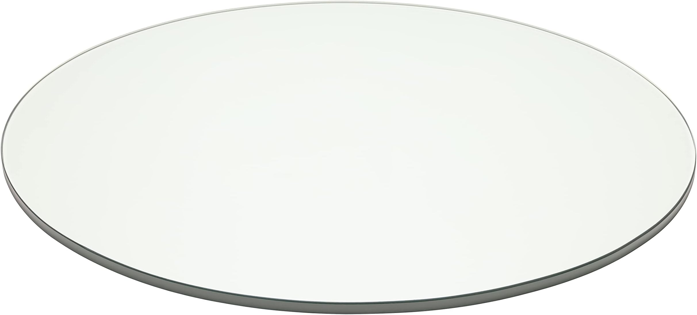 Amazon.com: 13" Round Tempered Glass Top 3/8" Thick - Flat Polish Edge ...