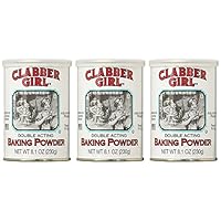 Amazon.com : Clabber Girl Baking Powder - 8.1 oz can (3) : Grocery ...
